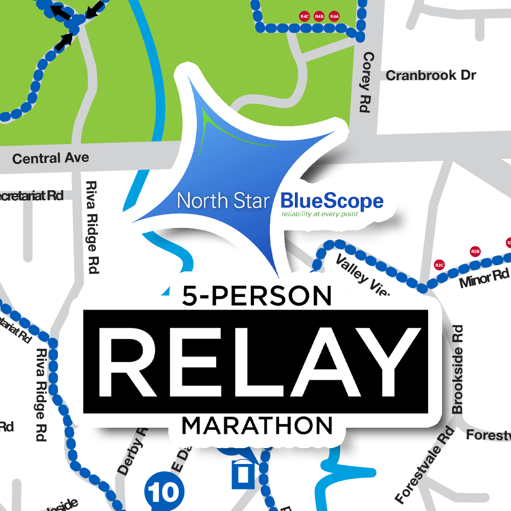 Course Maps - Toledo's Mercy Health Glass City Marathon, Owens Corning ...