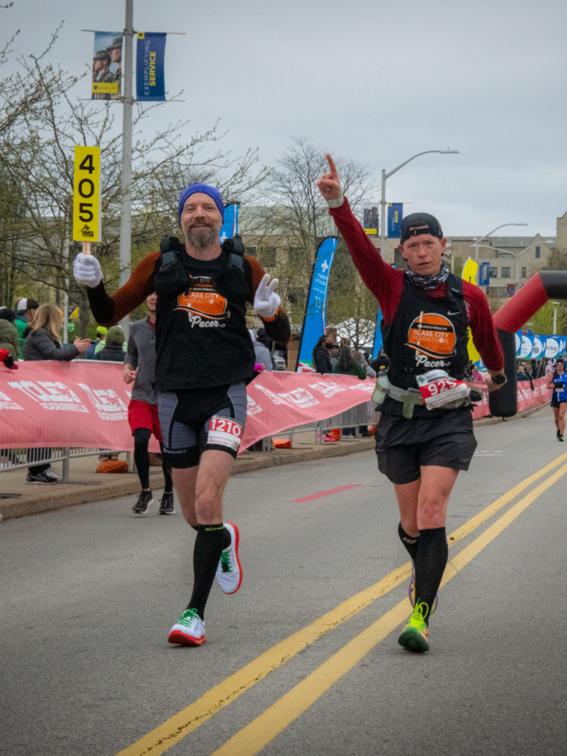 Dave's Running Pace Team — Glass City Marathon, Half Marathon